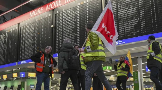 Huelga En Aeropuertos Cancela Miles De Vuelos En Alemania Omnia